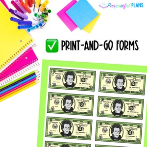 Class Money Currency - Class Cash - Classroom Economy Reward ...