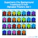 Editable Superhero City Cursive Alphabet Poster Cards - Classroom Decor ...