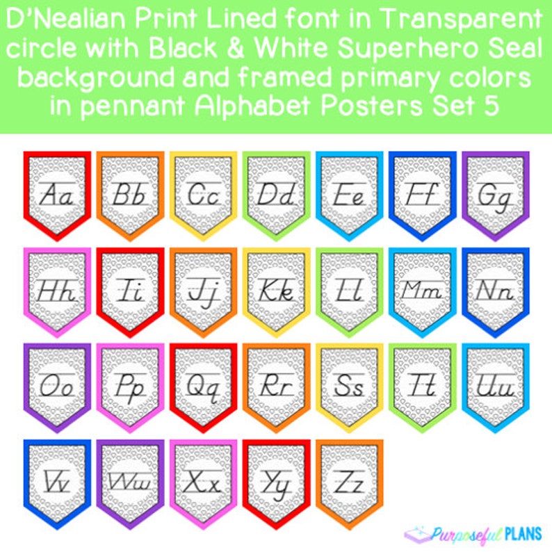 Editable Superhero Print Alphabet Poster Cards - Classroom Decor Wall ...