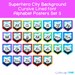 Editable Superhero City Cursive Alphabet Poster Cards - Classroom Decor ...