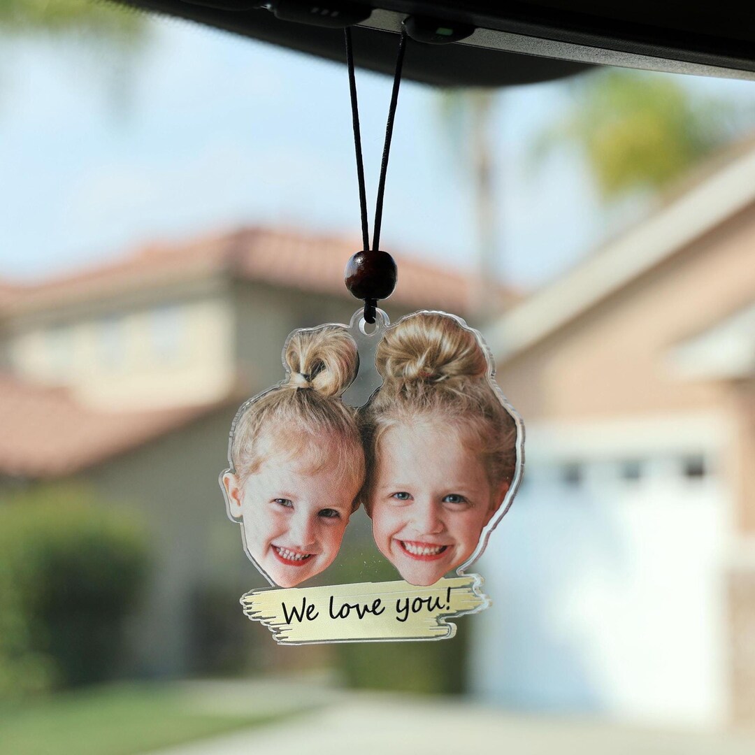 Custom Face Drive Safe | Family Face Christmas Ornament | Photo Car ...