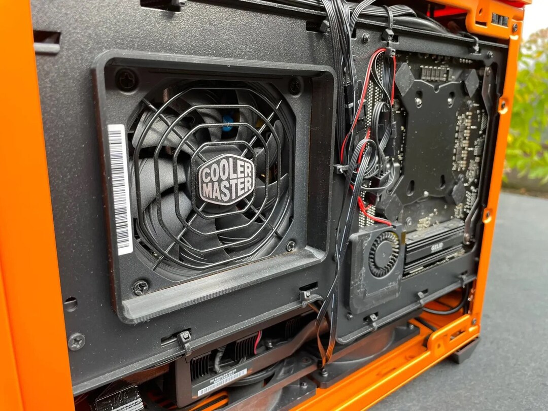 Coolermaster NR200/NR200P PSU Intake Duct Cooling Mod - Etsy UK