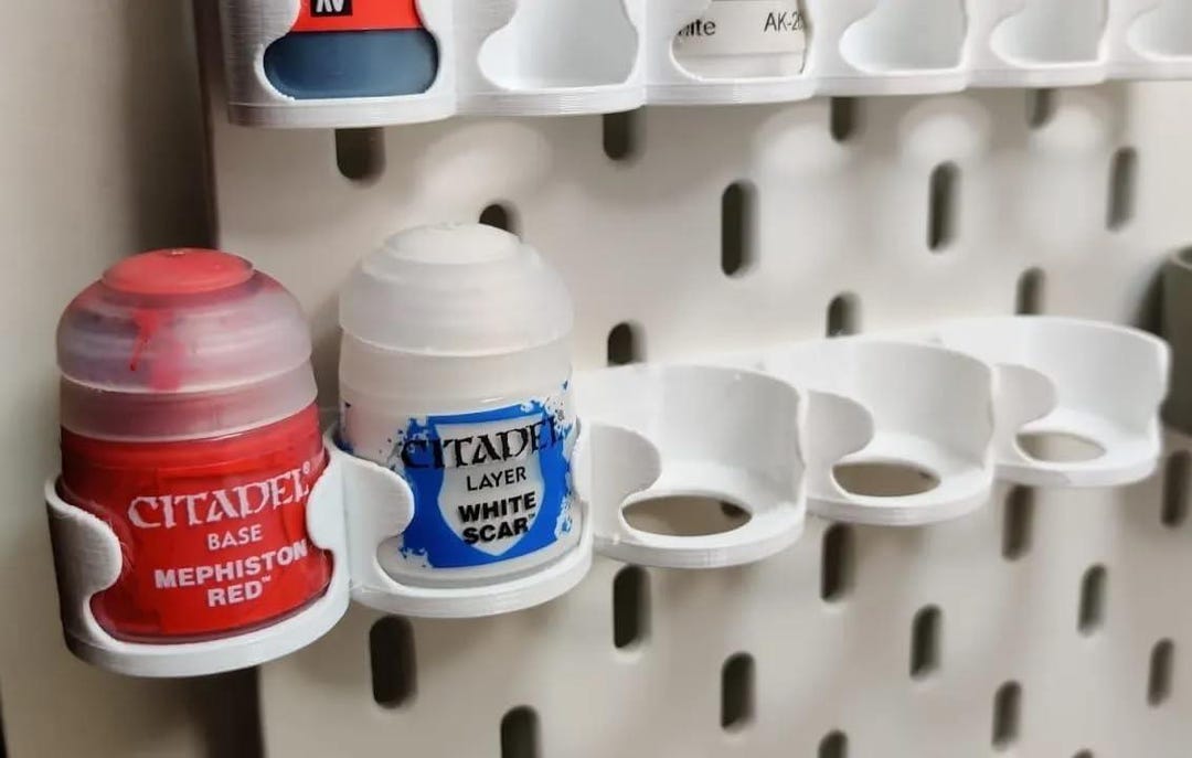 Citadel Paints Storage Holder Organiser Organisation for Acrylic Paints ...