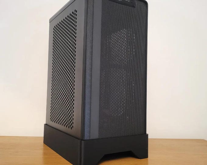 NR200 Bottom 140mm Bracket and 3D Printed Feet increased Airflow and ...