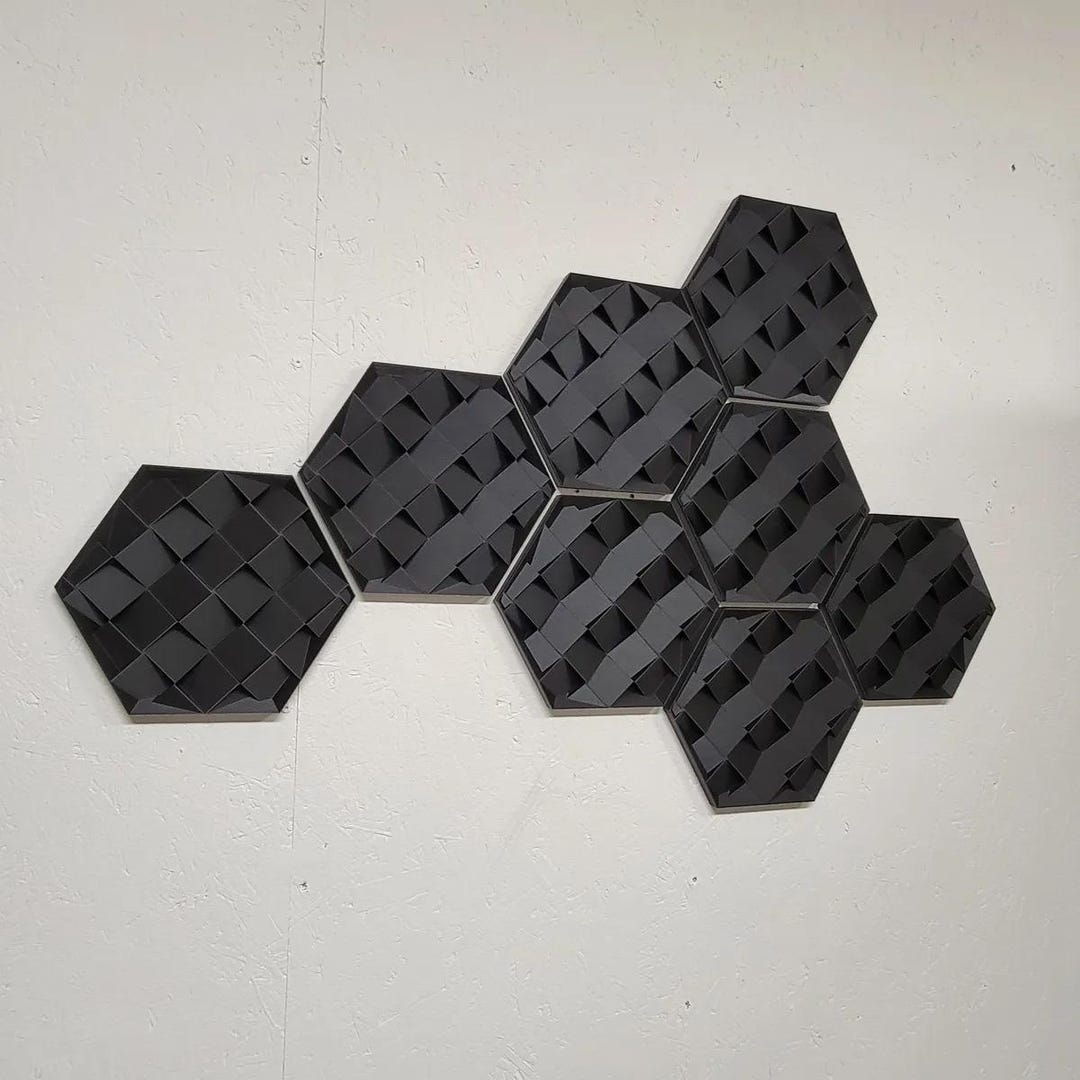 Sound Diffusion Wall Art Acoustic Panels Sound Absorption-diffuse ...