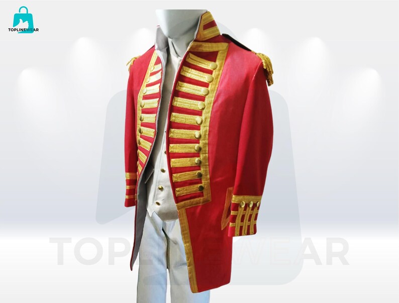 British Royal Navy Military Jacket for Men's, British Officer Coat ...