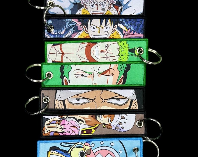 Anime | One Piece | Key Tag | Key Fob | Jet Tag | Keychain - Etsy