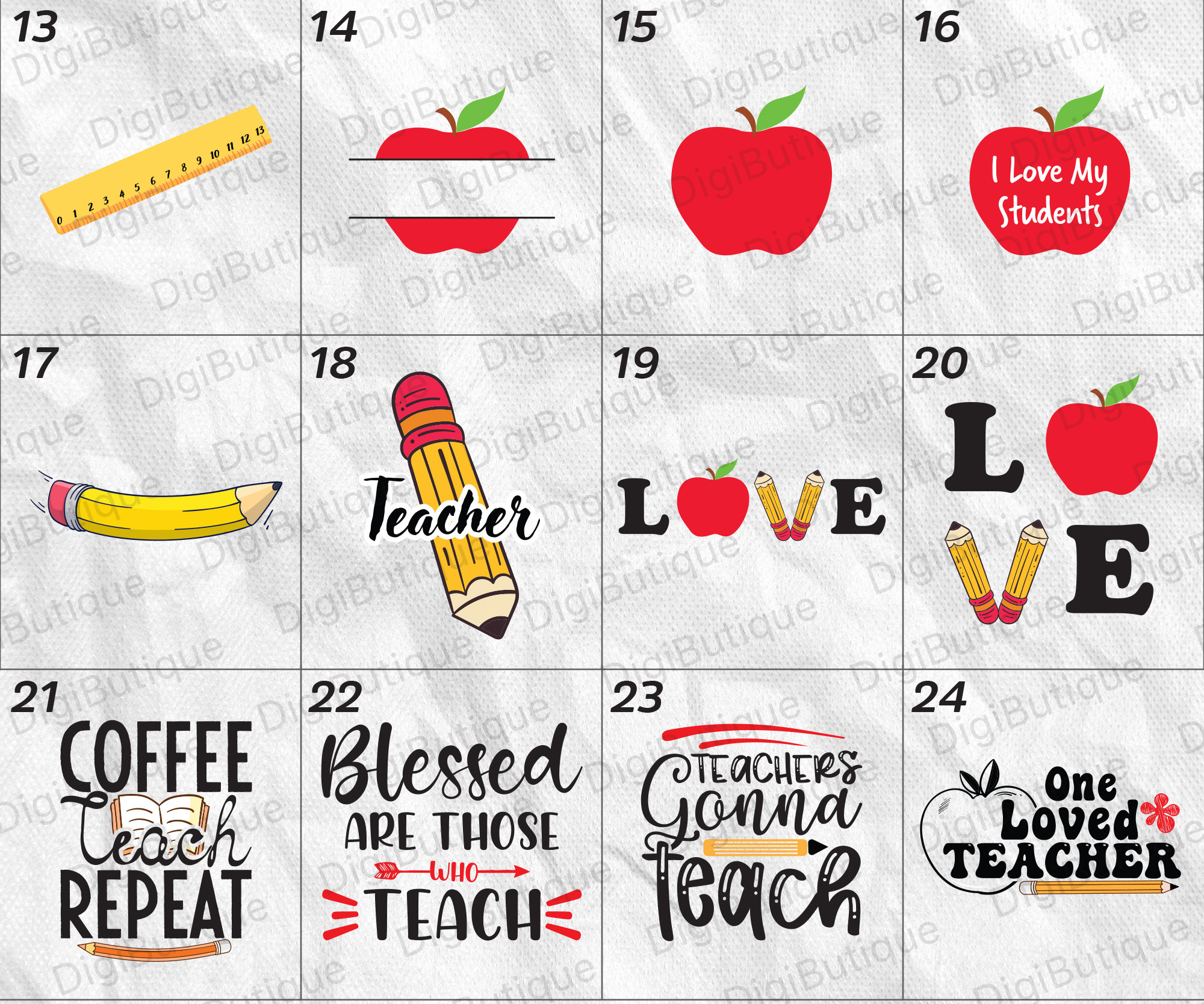 Teacher Svg Bundle, Teacher Quote Svg, Teacher Svg, School Svg, Teacher ...