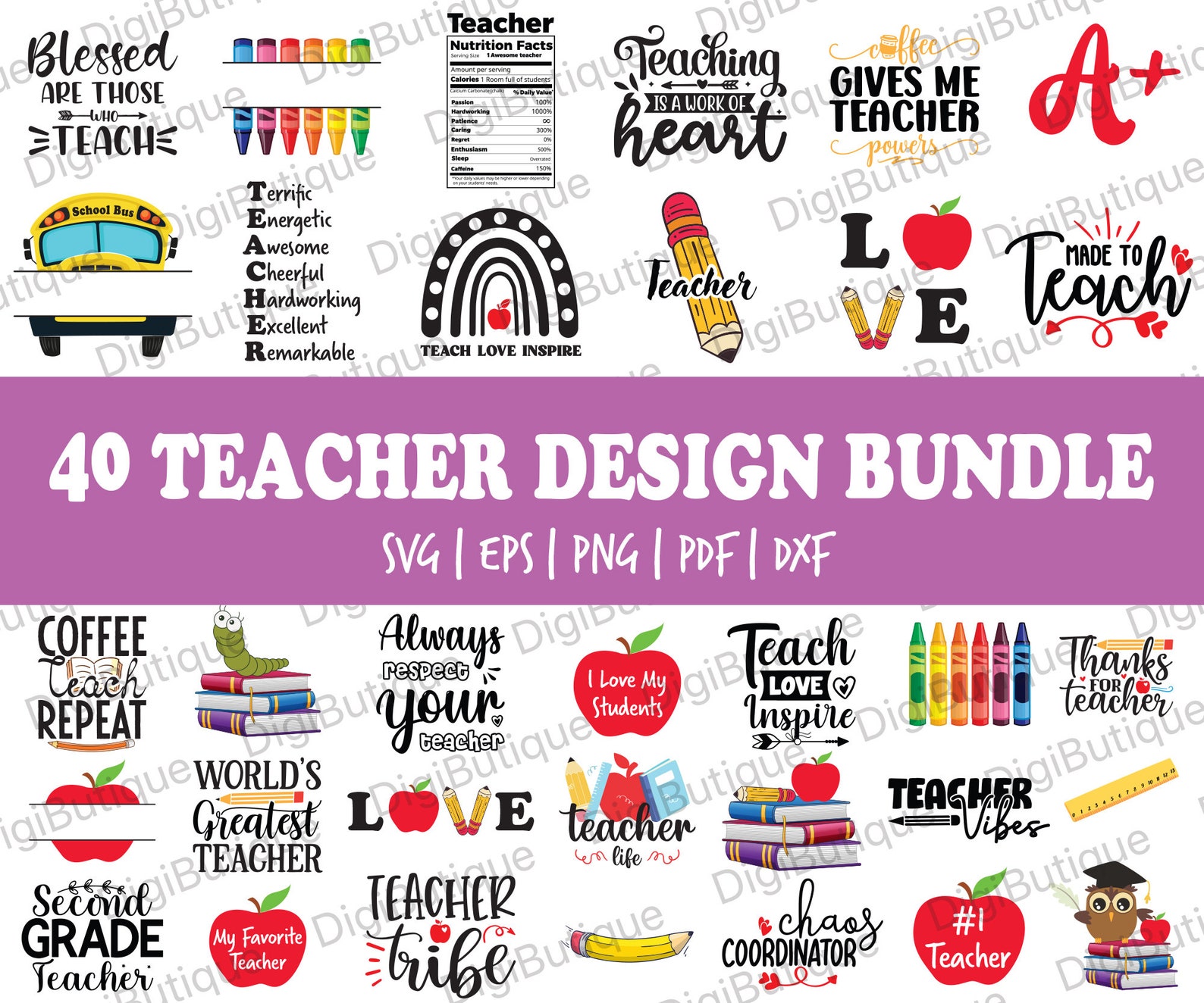 Teacher Svg Bundle, Teacher Quote Svg, Teacher Svg, School Svg, Teacher ...
