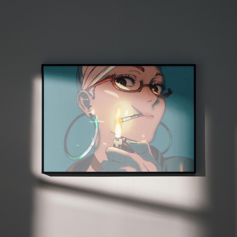 Matte Dandadan Poster Granny Seiko Art Print Anime Wall Decor - Etsy