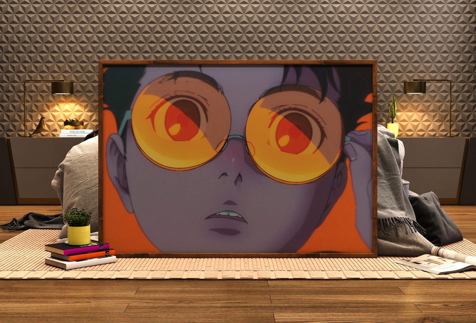 Matte Dandadan Poster - Okarun Art Print | Anime Wall Decor - Etsy