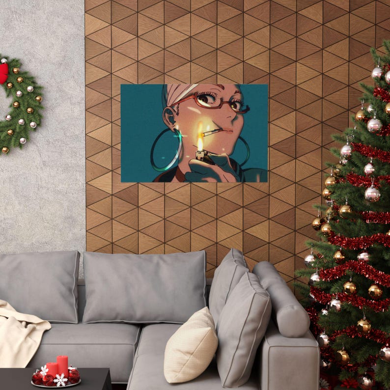 Matte Dandadan Poster Granny Seiko Art Print Anime Wall Decor - Etsy