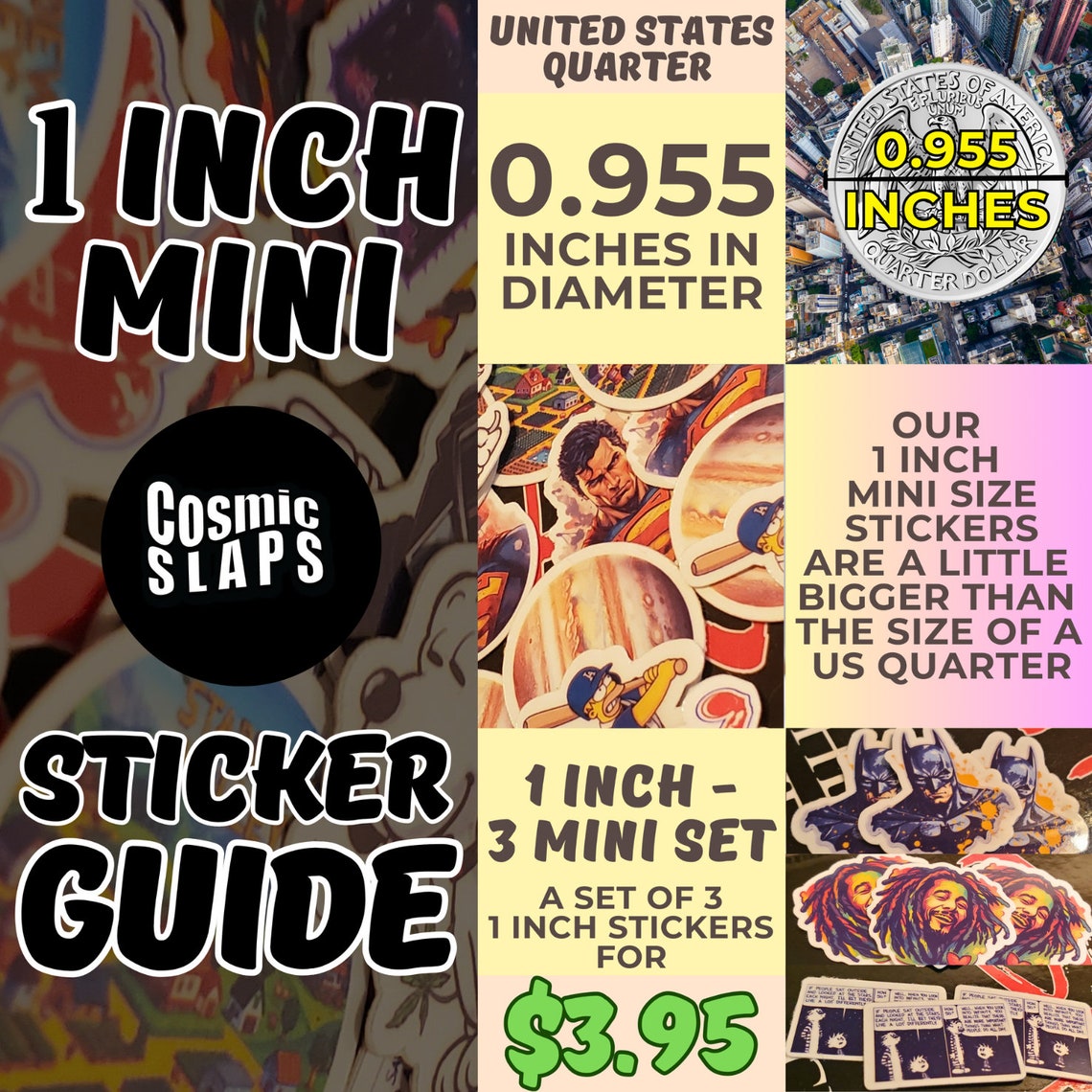 Crescent Moon Sticker: Trippy Night Sky Waterproof Surrealist Sticker ...