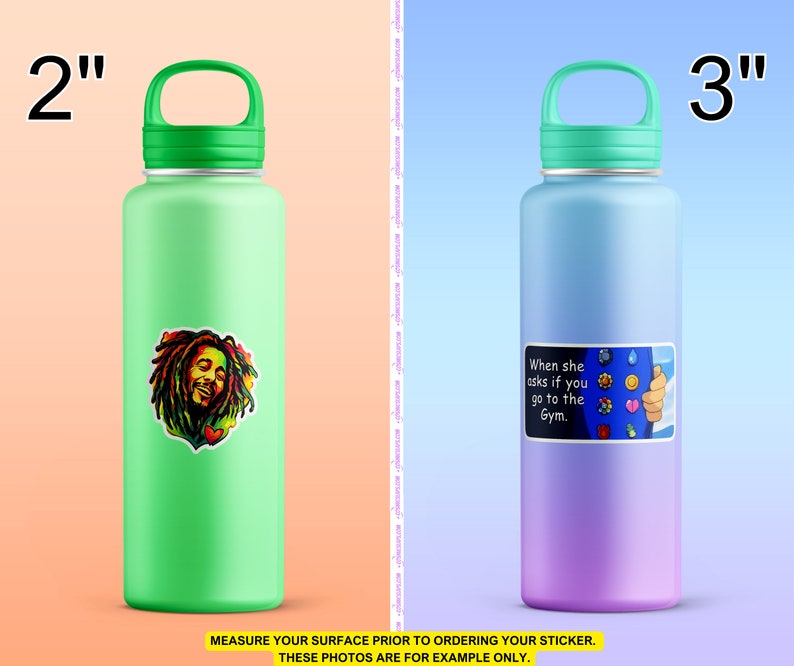 Crescent Moon Sticker: Trippy Night Sky Waterproof Surrealist Sticker ...