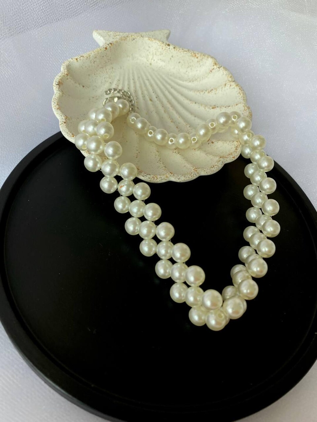 Multi-layered Pearl Necklace Stunning Bridal Accessory for Weddings ...