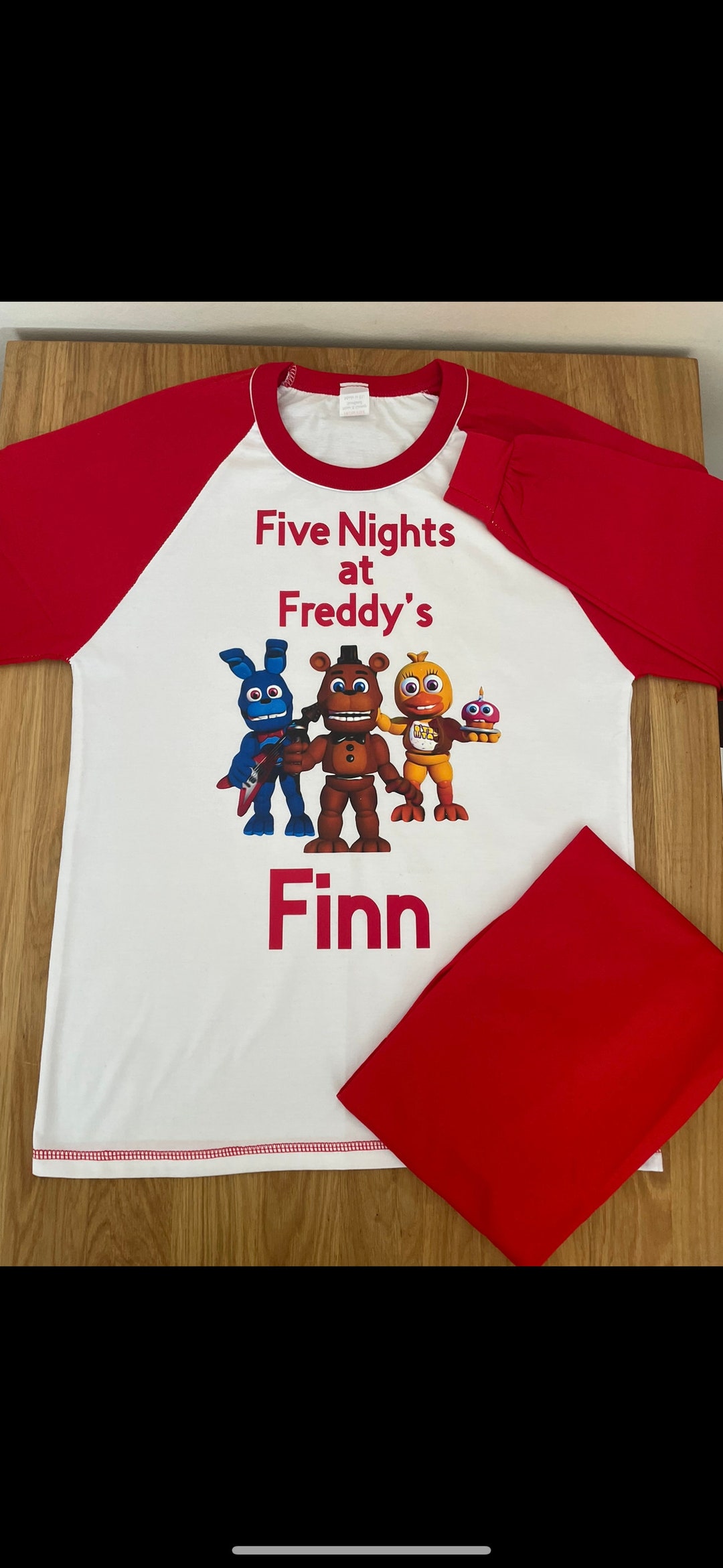 Five Nights at Freddys Pyjamas - Etsy UK