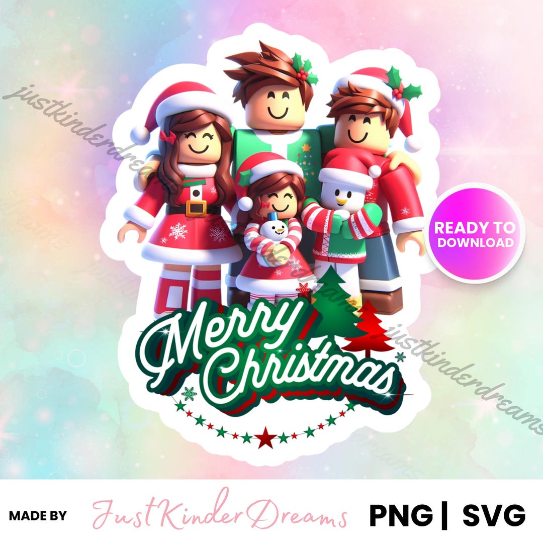 Christmas Roblox Png , Merry Christmas Roblox Png , Charismas Roblox ...