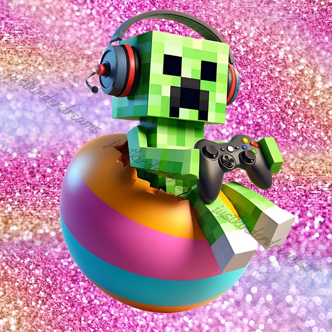 Minecraft Creeper Png Svg, Creeper Easter Png Svg, Digital Download ...