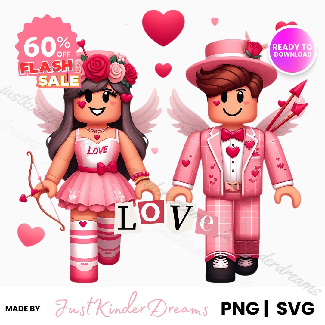 Roblox Love Png, Valentine PNG Images, Roblox Valentines Png, Roblox ...