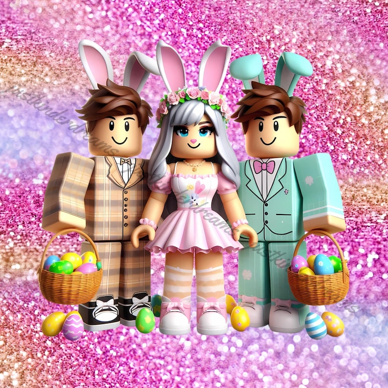 Roblox Easter Png, Easter Gamer Png, Easter Day, Roblox Png,roblox ...
