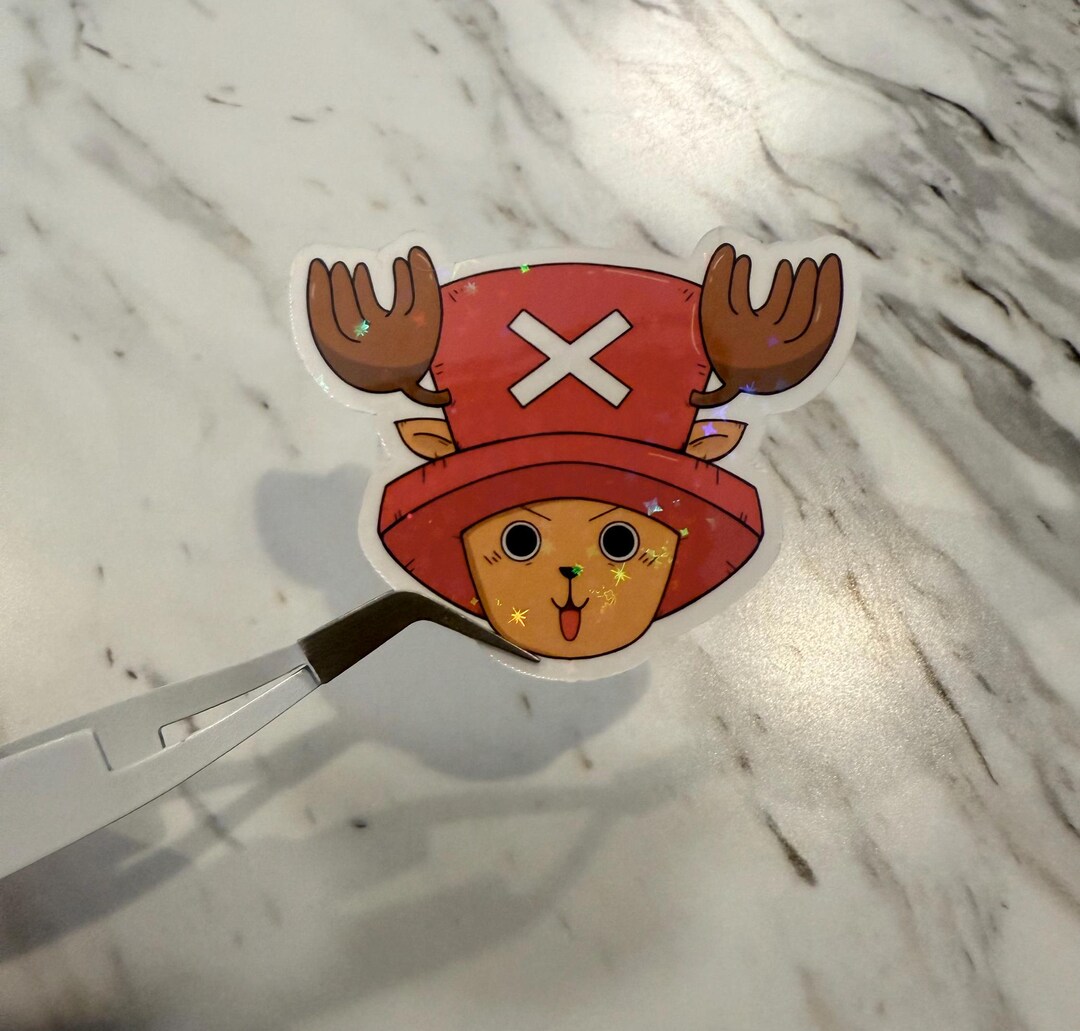 Holographic Chopper Sticker | One Piece Inspired | Anime Designs | for ...