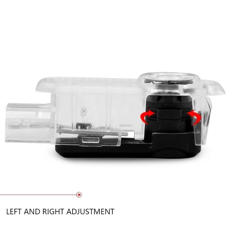 2pc Logo Door Projector Shadow Light Kit for Mercedes Benz Audi Models ...