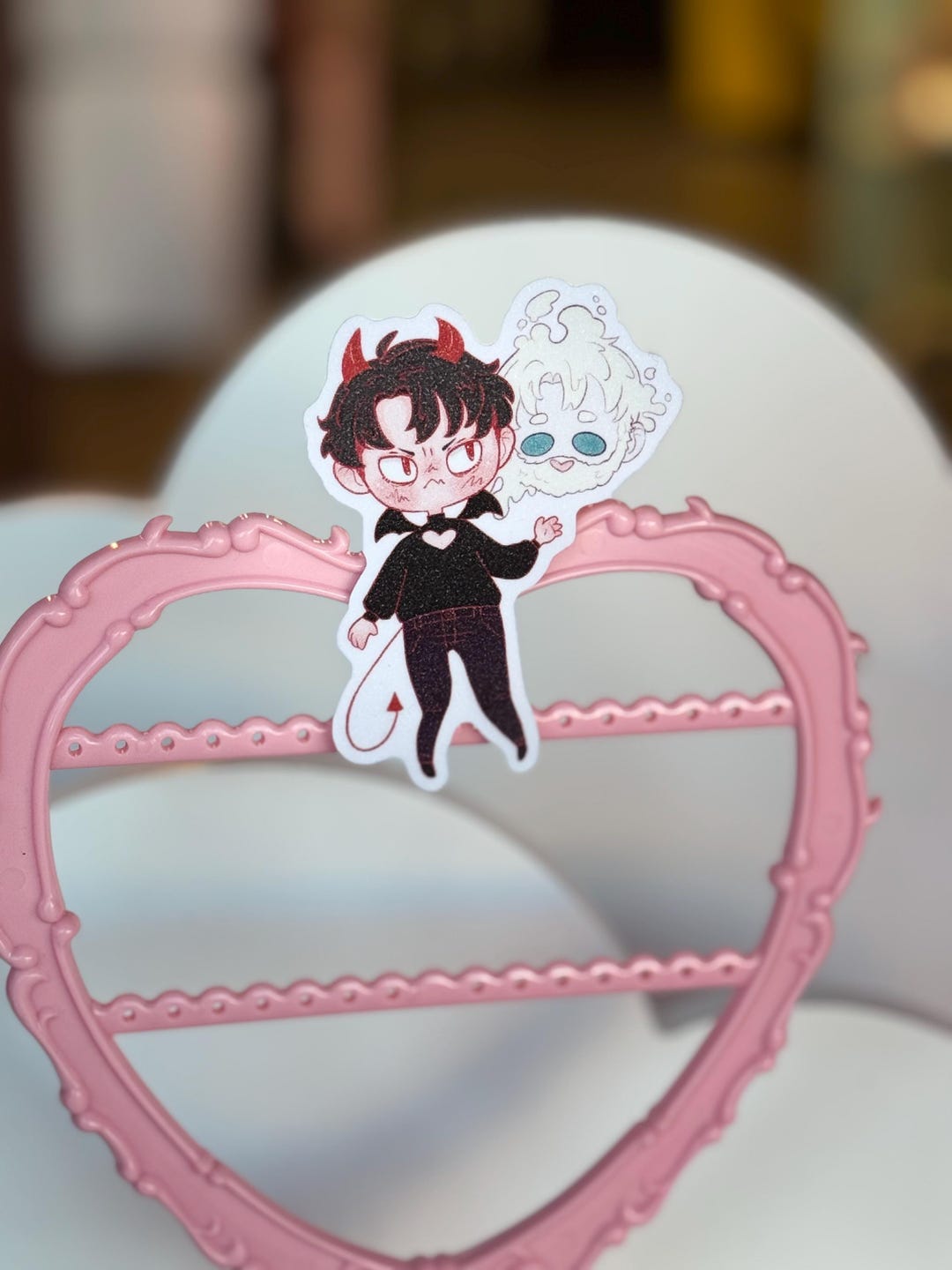 Angry Levi With Ghost Sticker - Etsy