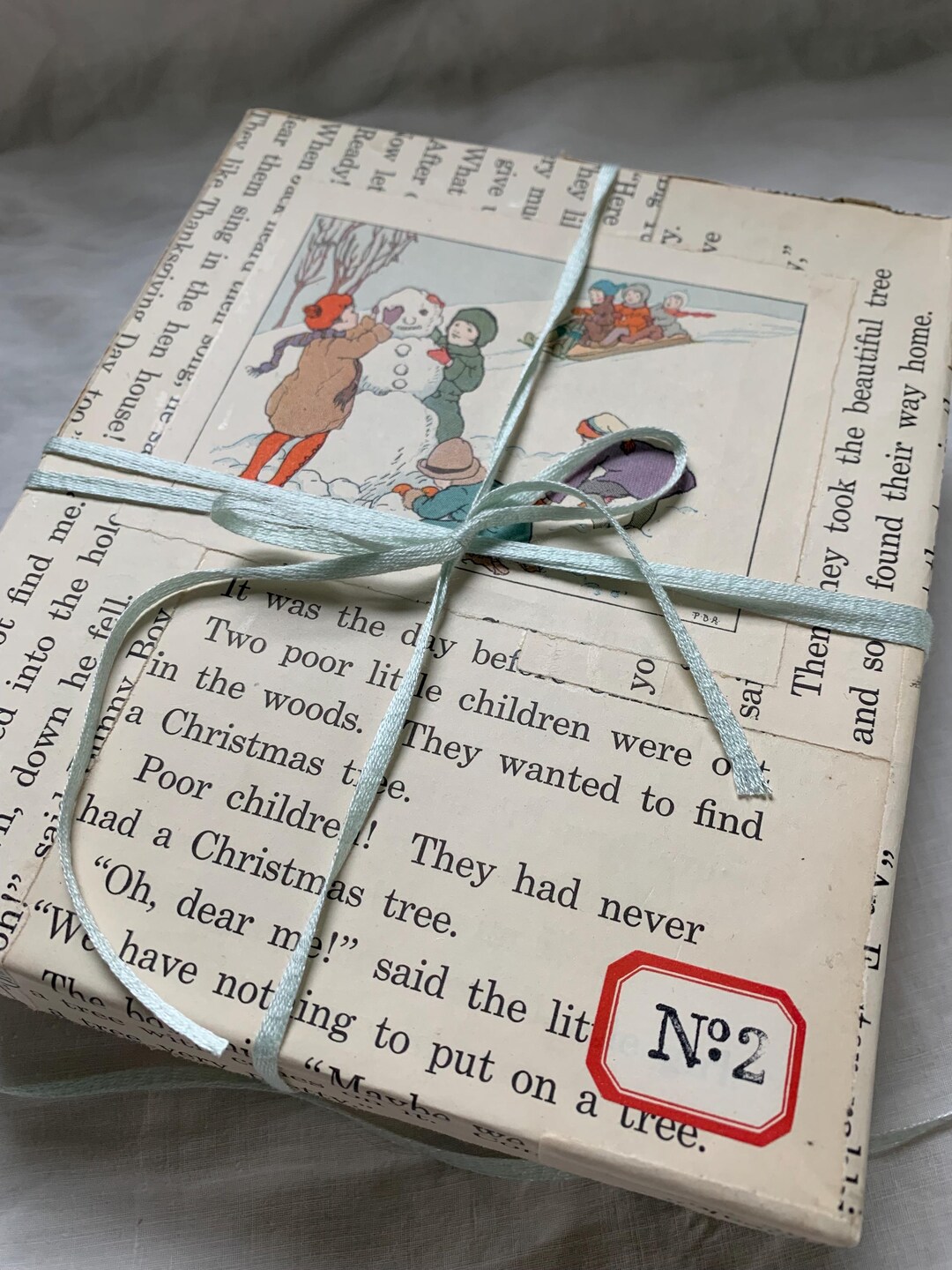 Curated Christmas Collection Box No.2 - Slow Stitch Kit, Junk Journal ...