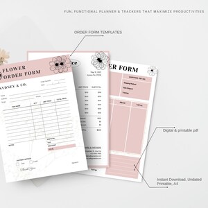 Order Form and Invoice Templates, Printable Small Business Forms ...