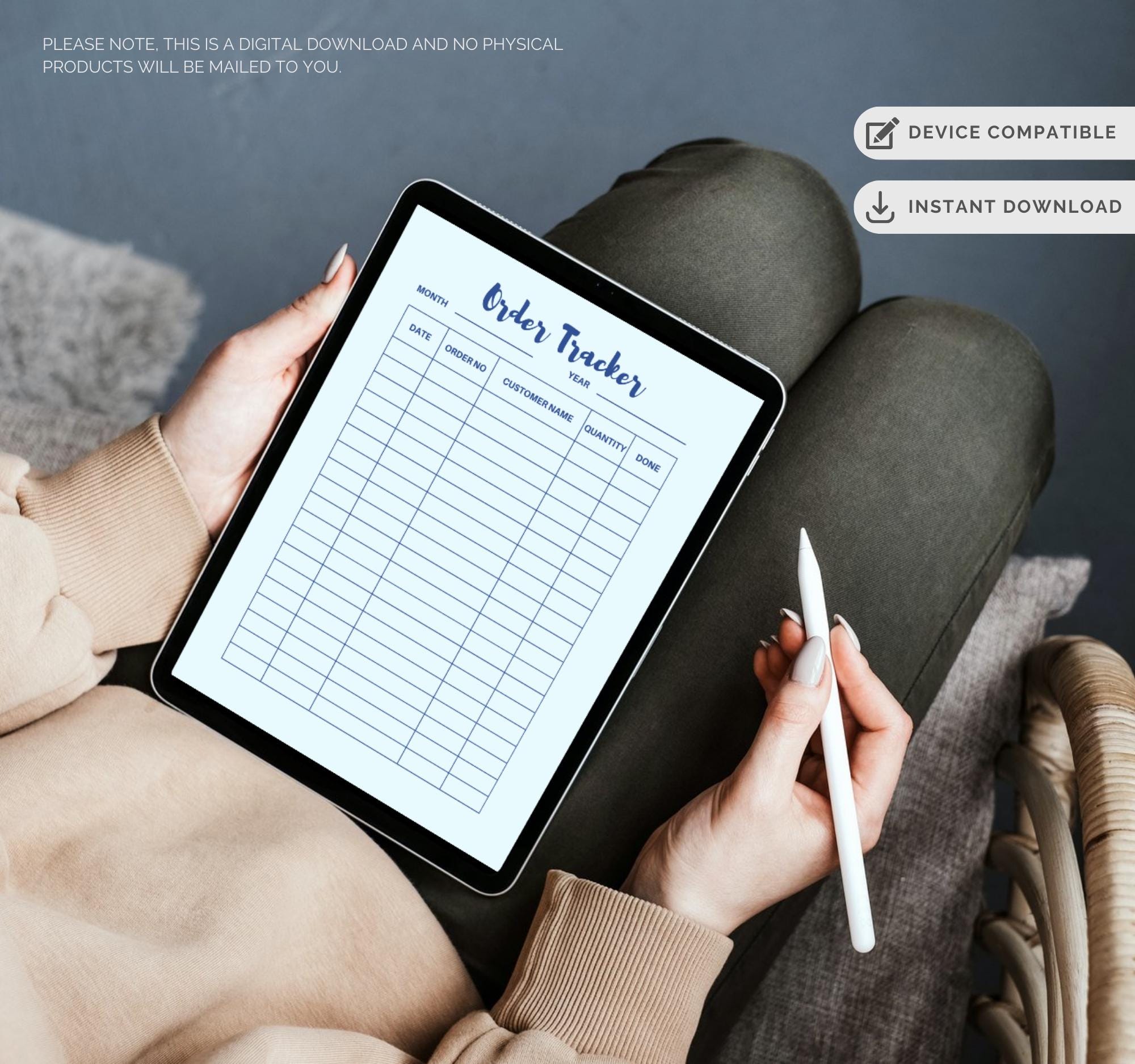Menu Order Form and Invoice Templates, Printable Small Business Forms ...