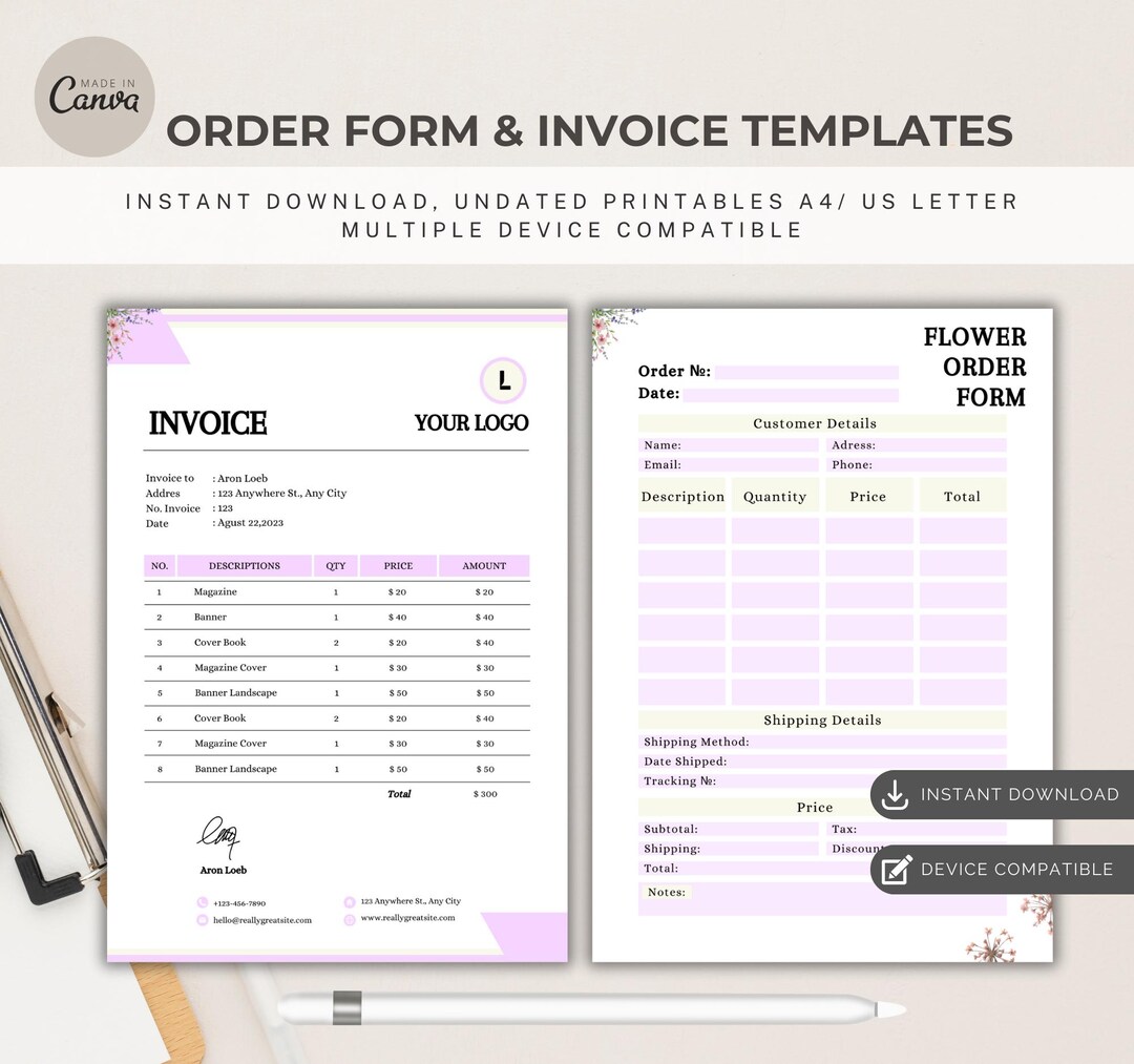 Invoice Templates, Printable Small Business Forms, Templates, Printable ...