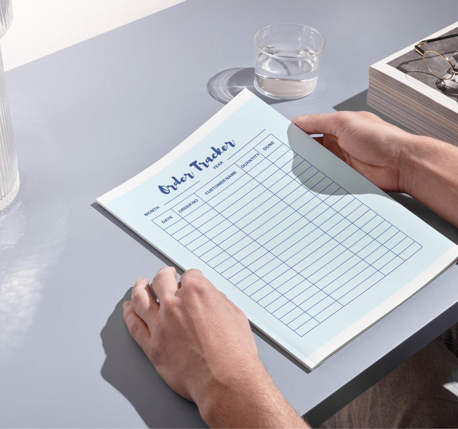 Menu Order Form and Invoice Templates, Printable Small Business Forms ...