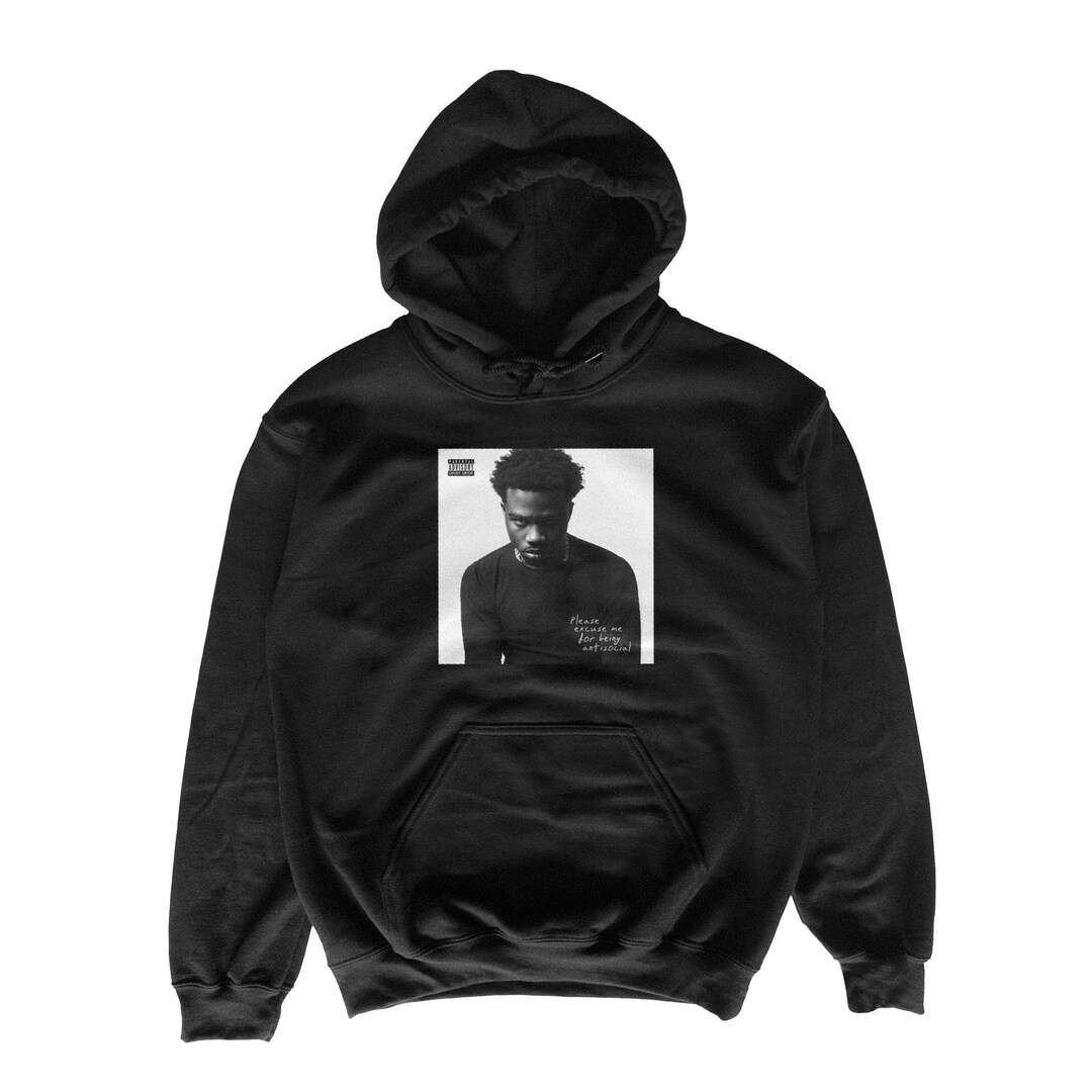 Roddy Ricch Please Excuse Me for Being Antisocial Deluxe Unisex Hoodie ...