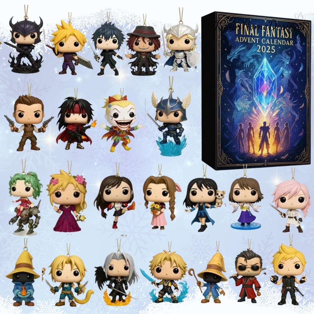 Final Fantasy Advent Calendar 2025: Fantasy Game Box, Hero Collectible ...