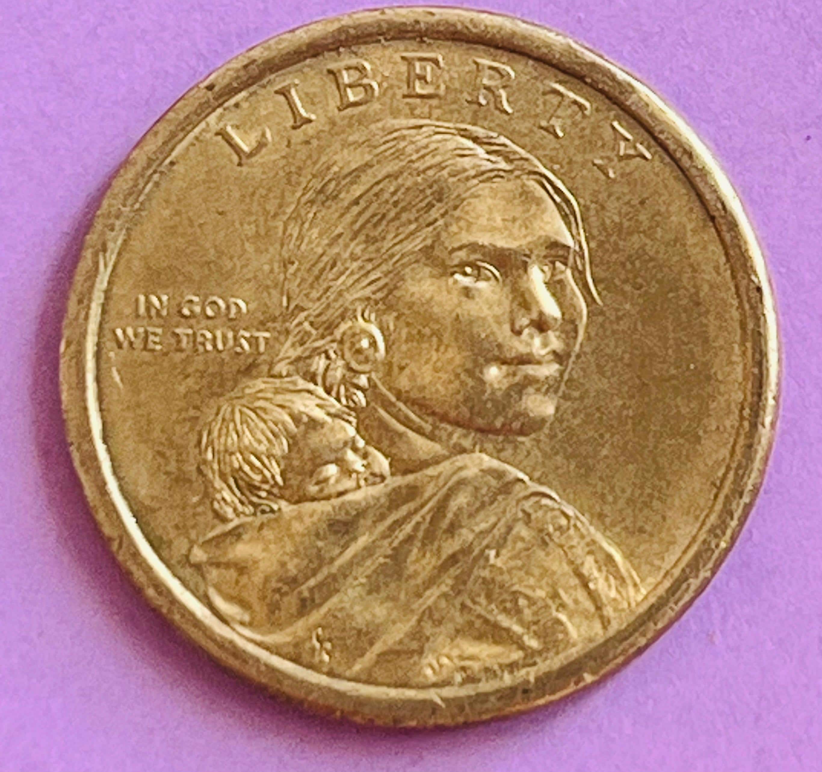 Liberty Sacagawea 1 US Dollar - Etsy