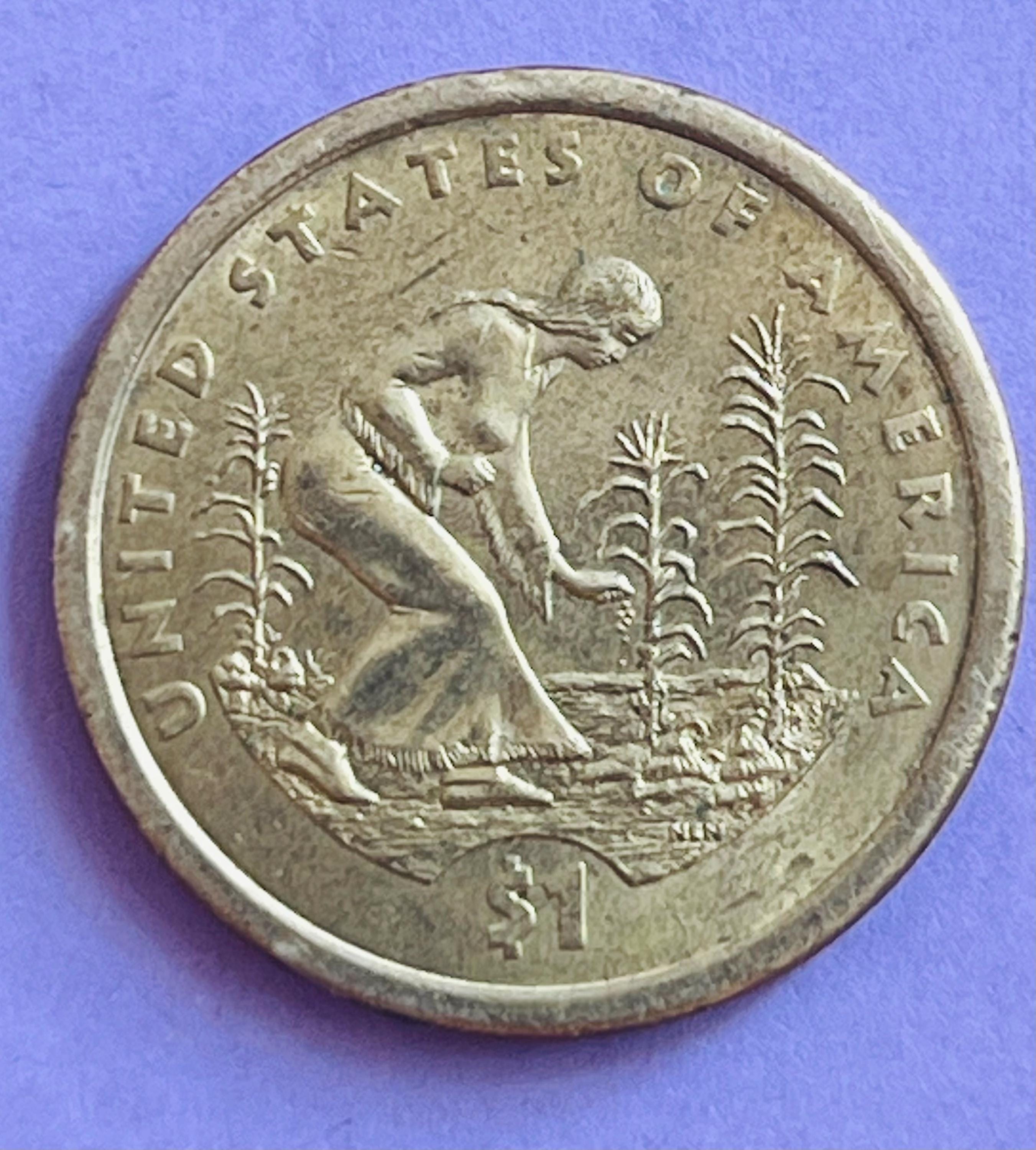 Liberty Sacagawea 1 US Dollar - Etsy