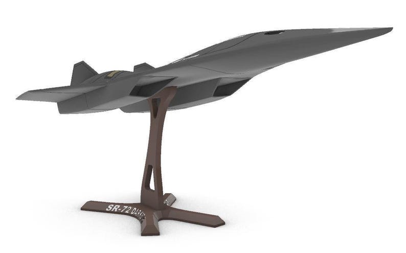SR72 Darkstar TOP GUN: Maverick Stl.files - Etsy