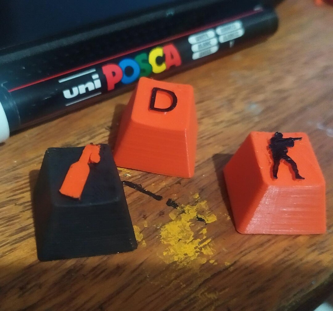 CS GO Keycaps Ouetemu Blue Switch Mechanical Keyboard - Etsy