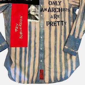 Seditionaries Style - Hand Crafted One of a Kind Shirt - Size XL - Etsy