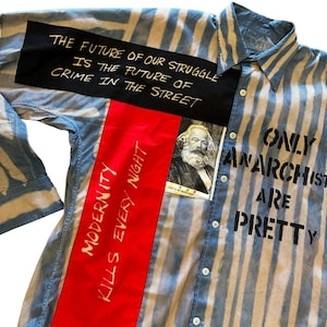 Seditionaries Style - Hand Crafted One of a Kind Shirt - Size XL - Etsy