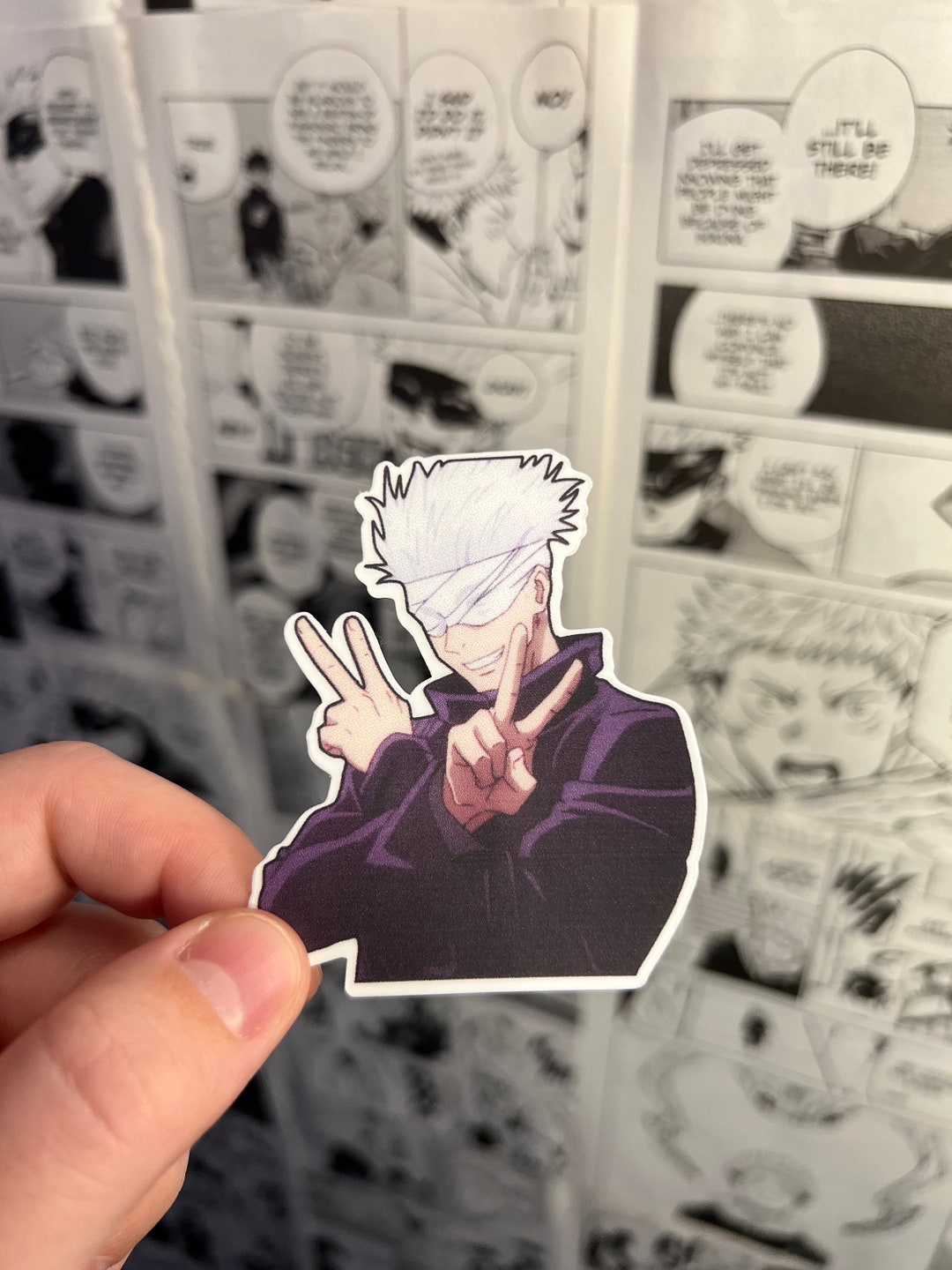 Gojo Peace Signs - Etsy