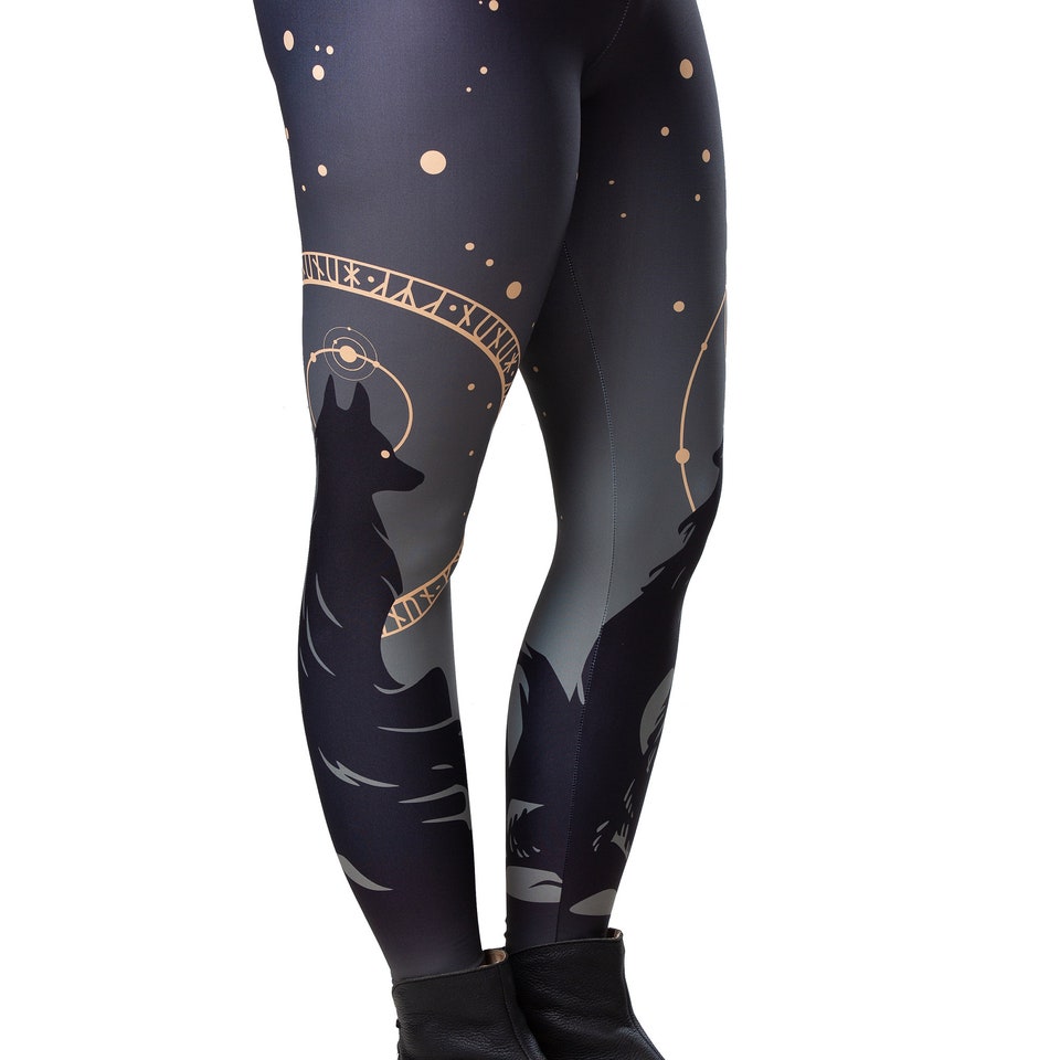 Norse Leggings with Wolves Twilight sold by Auto Repair parts | SKU ...