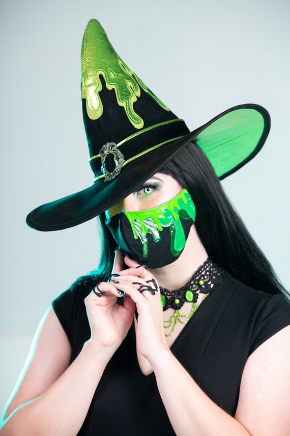 Poison Slime Drip Mask Fancy Steampunk Cuthulu Face Masks With | Etsy