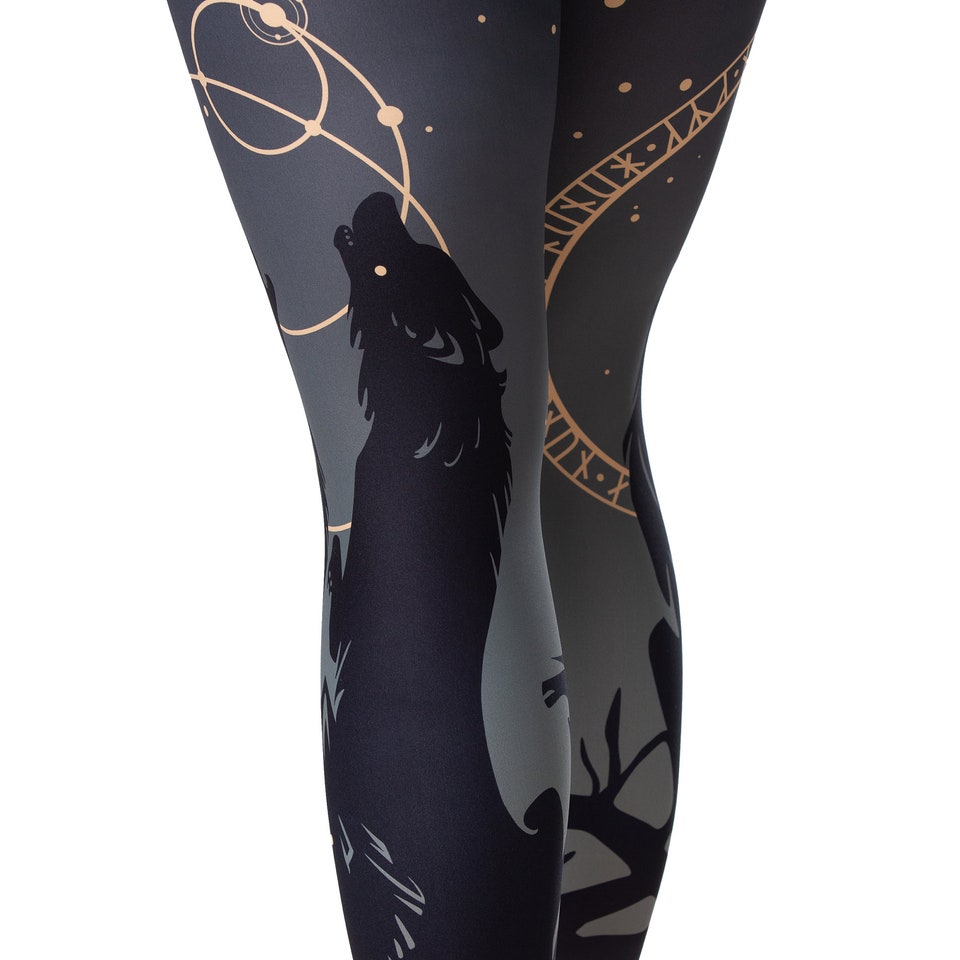 Norse Leggings with Wolves Twilight sold by Auto Repair parts | SKU ...