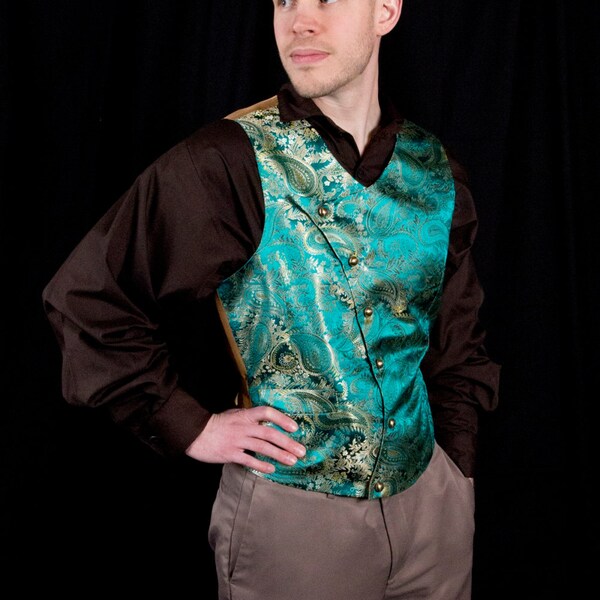 Steampunk Waistcoat - Etsy