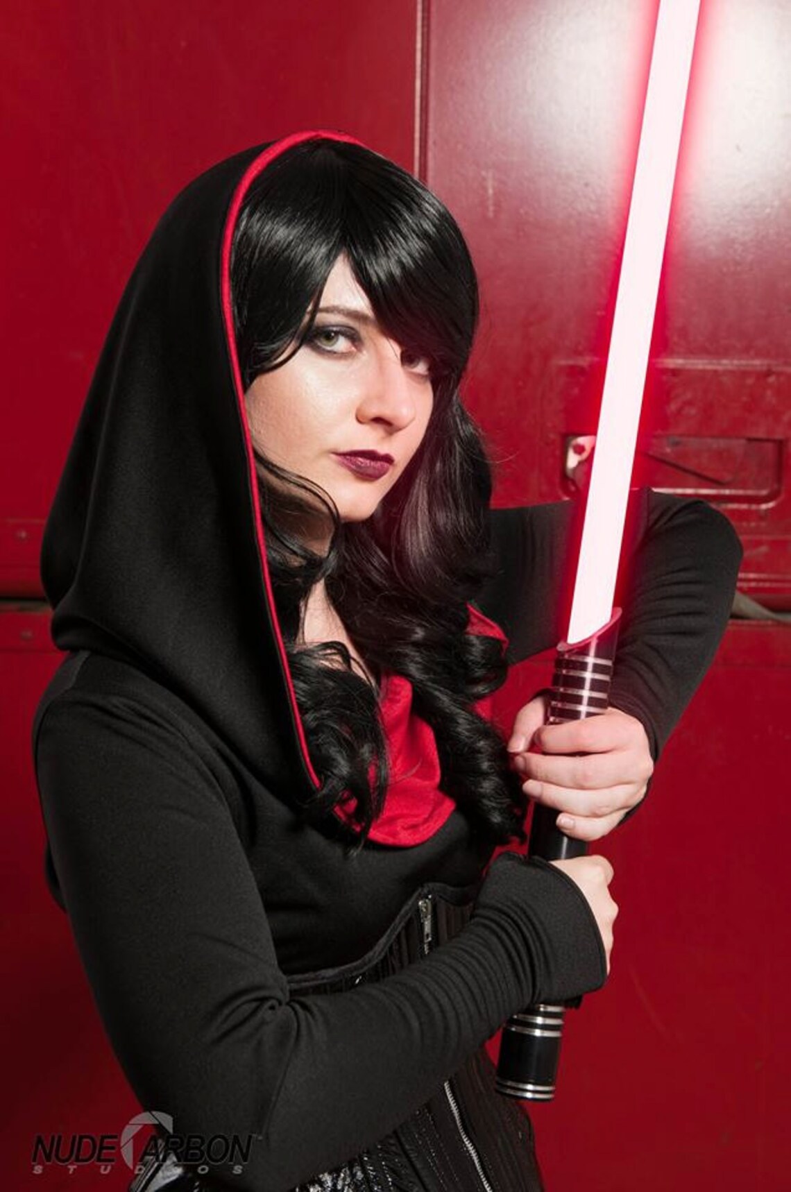 Star Wars Costume Sith Cosplay Hooded Goth Sexy Darth Vader Etsy