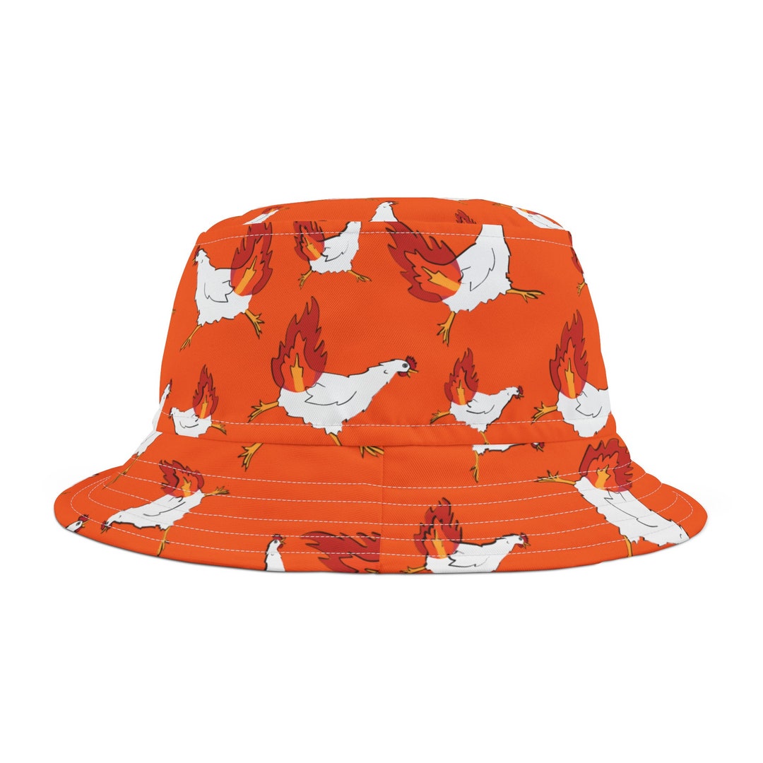 Nashville Hot Chicken Inspired Bucket Hat - Etsy