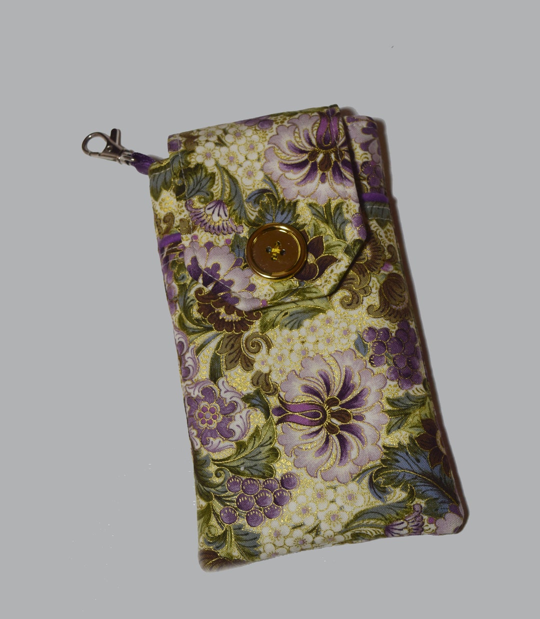IPhone Case, Cell Phone Purse, Fabric Phone Cases, Padded Phone Case ...