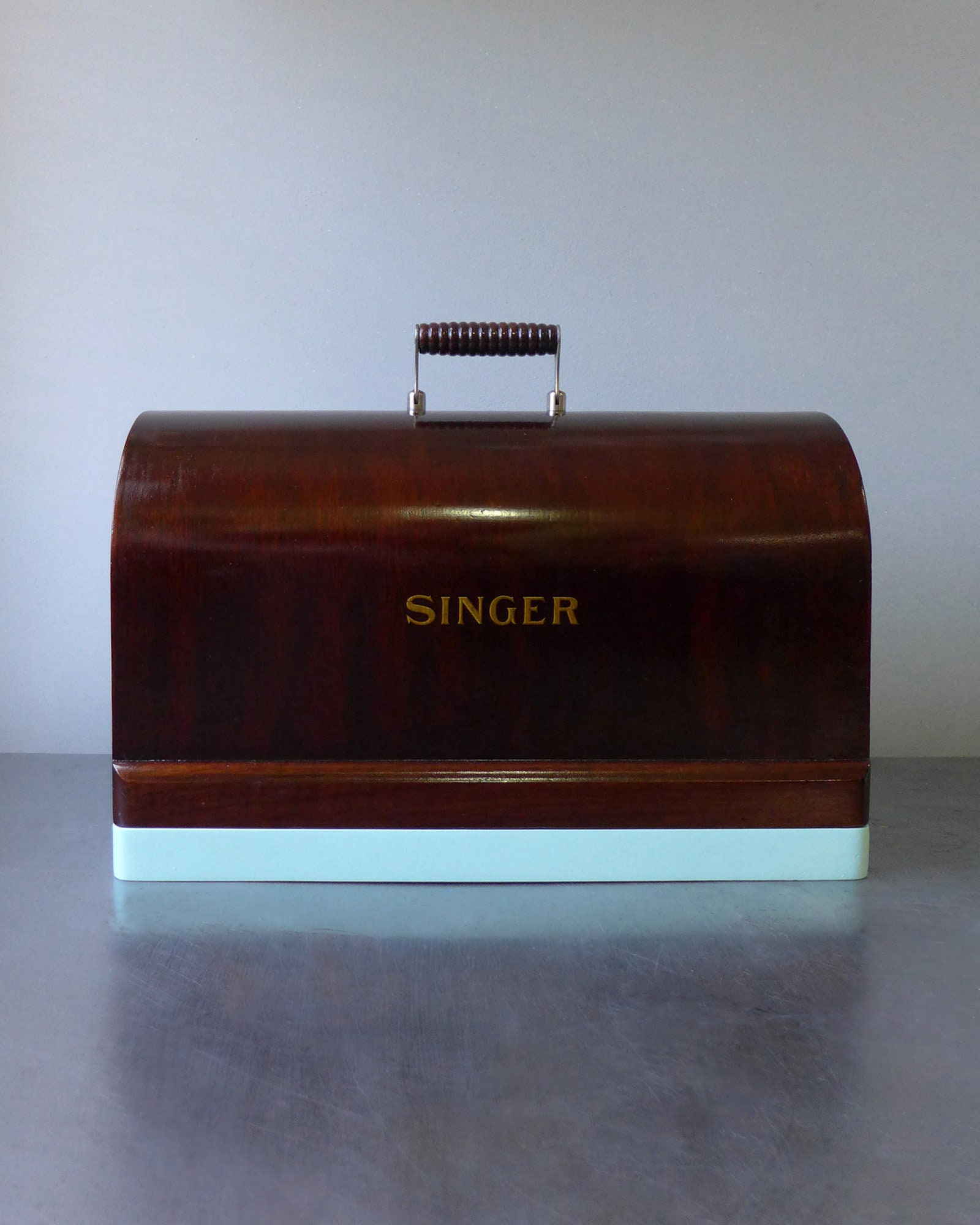 Storage Box Made From an Upcycled "singer" Sewing Machine Cover. - Etsy