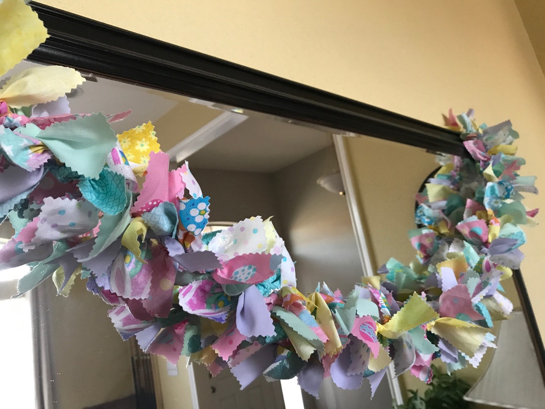 Easter Pastel Fabric Garland - Etsy
